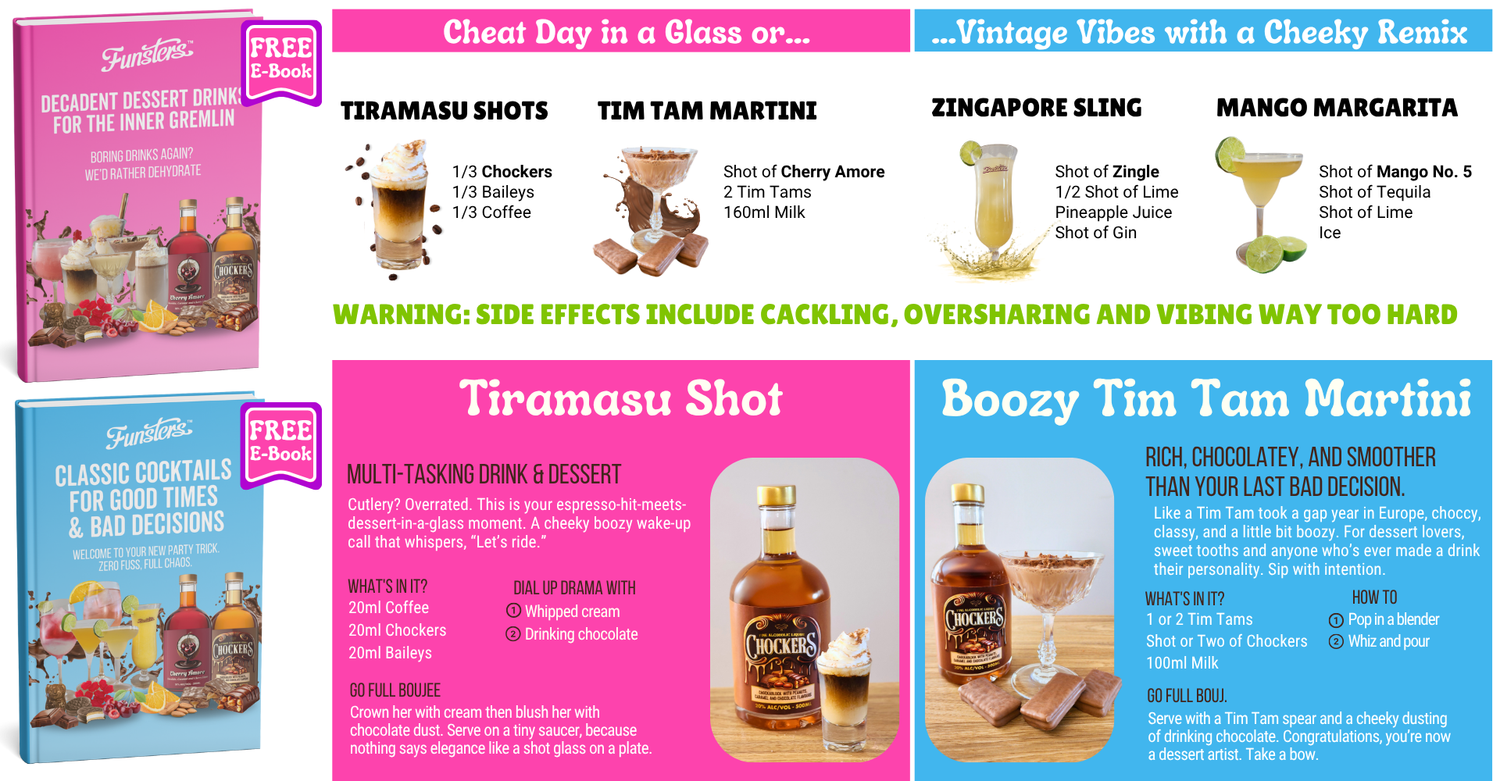 Tap to Sip. 30% Off + Free Bling – Funsters